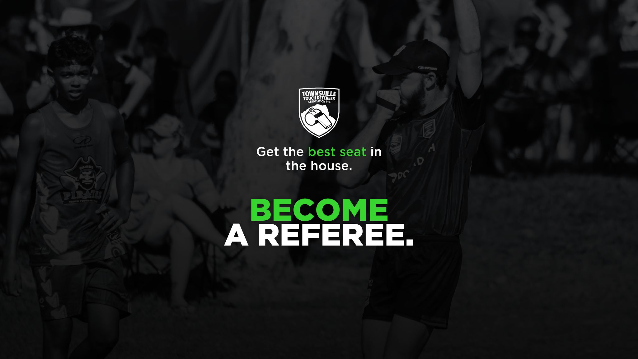 Get the best seat in the house: Become a touch footy referee : Redskins ...